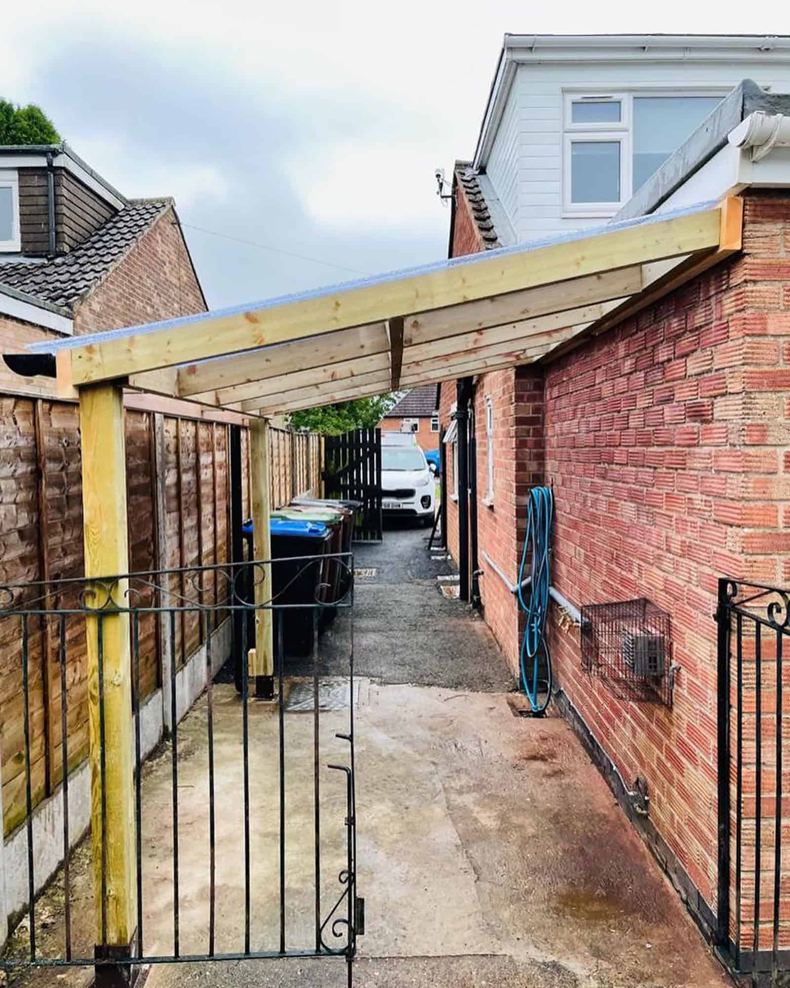 Custom Built Lean-to - SJG Maintenance