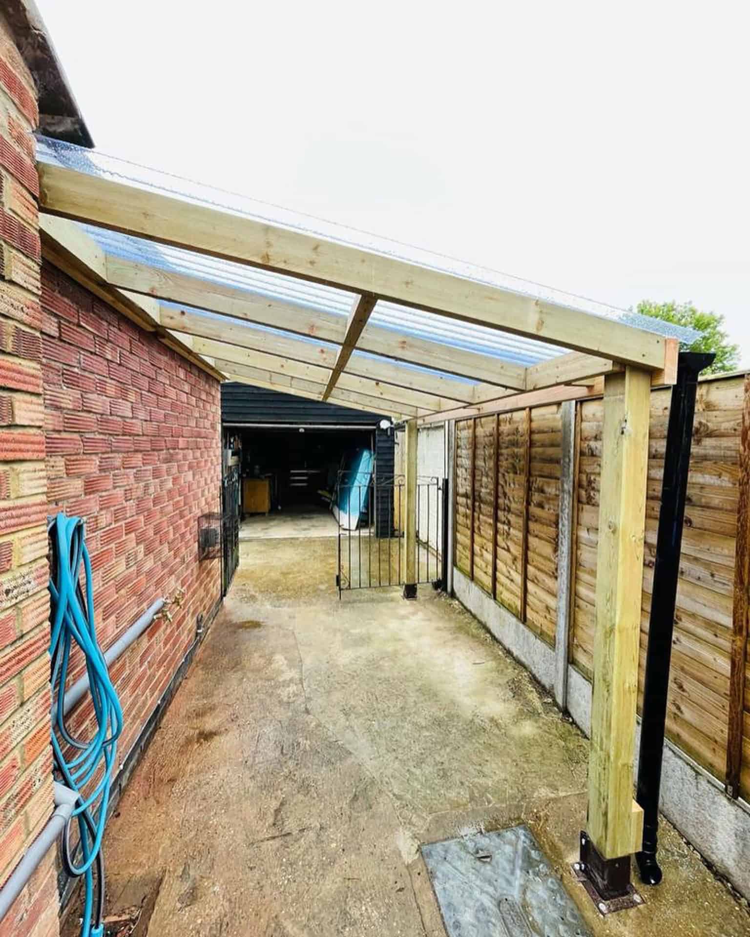 Custom Built Lean-to - SJG Maintenance