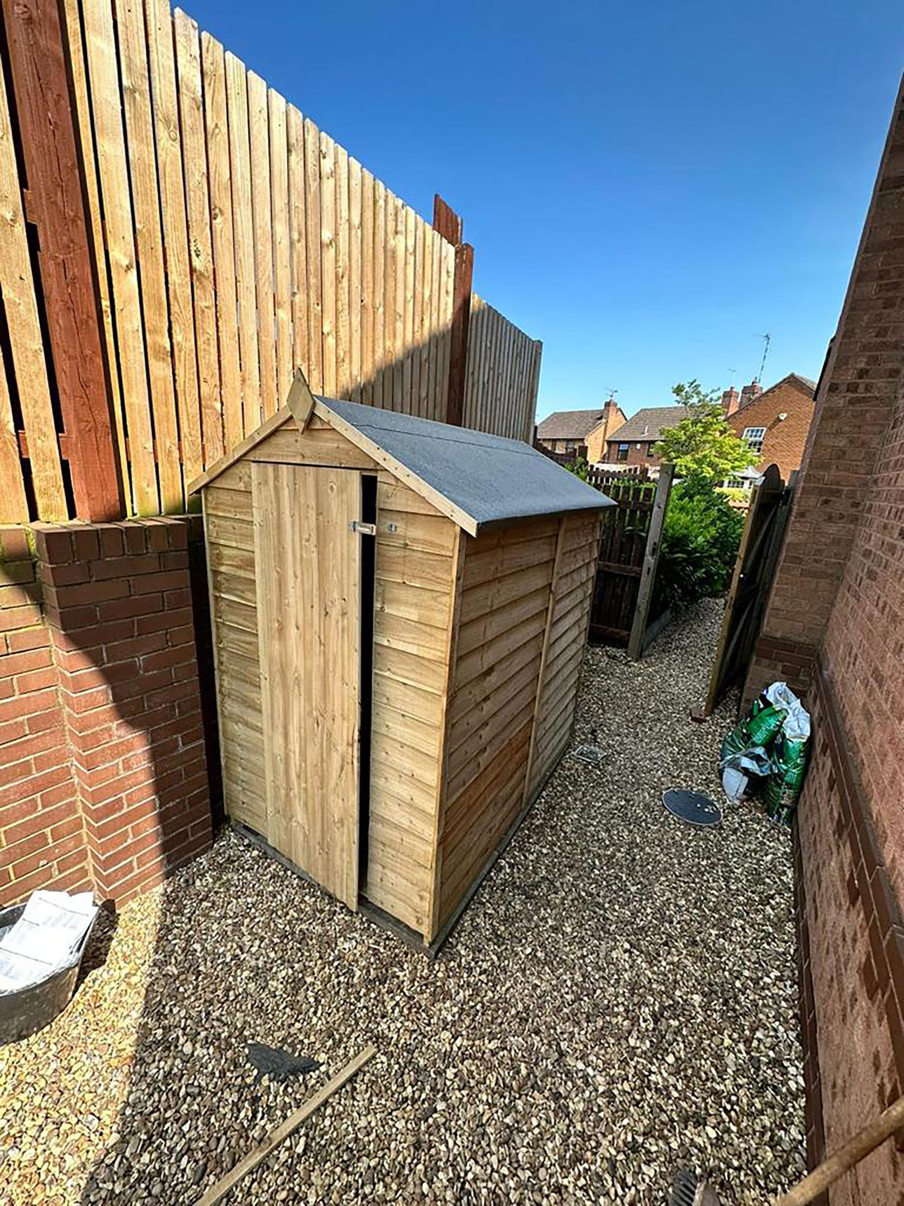 New Shed Installation - SJG Maintenance