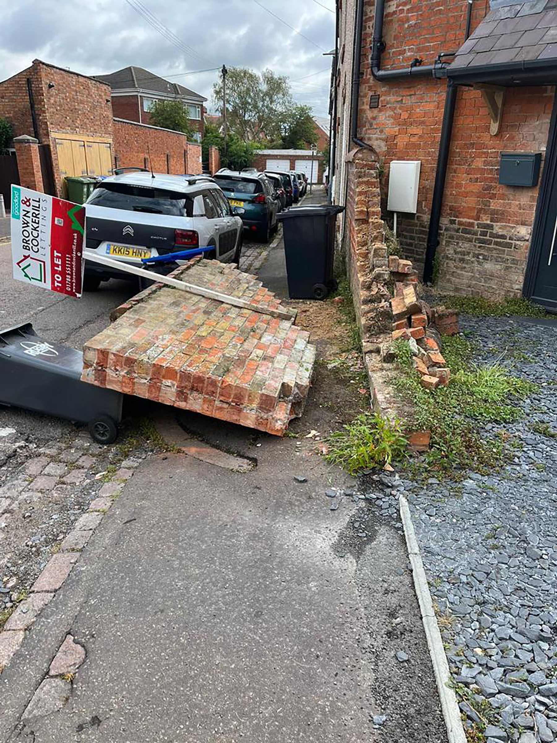 Fallen Wall Emergency - SJG Maintenance