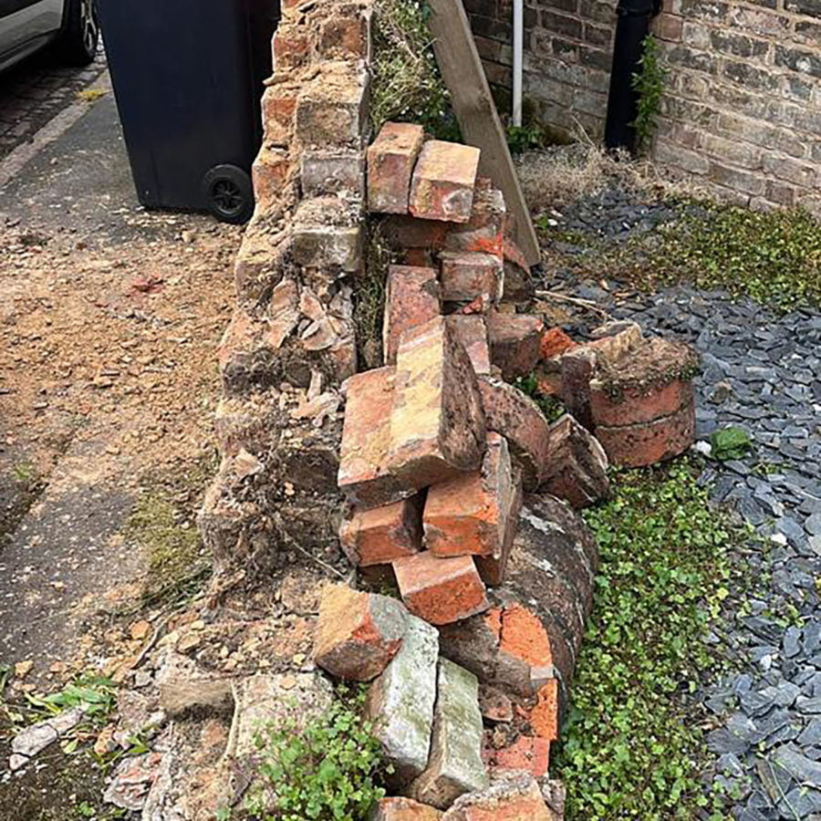 Fallen Wall Emergency - SJG Maintenance